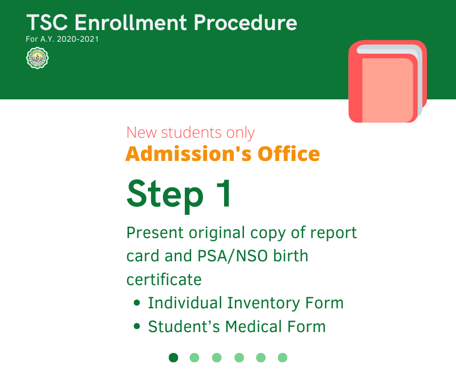 Step 1 – THERESIAN SCHOOL OF CAVITE INC.