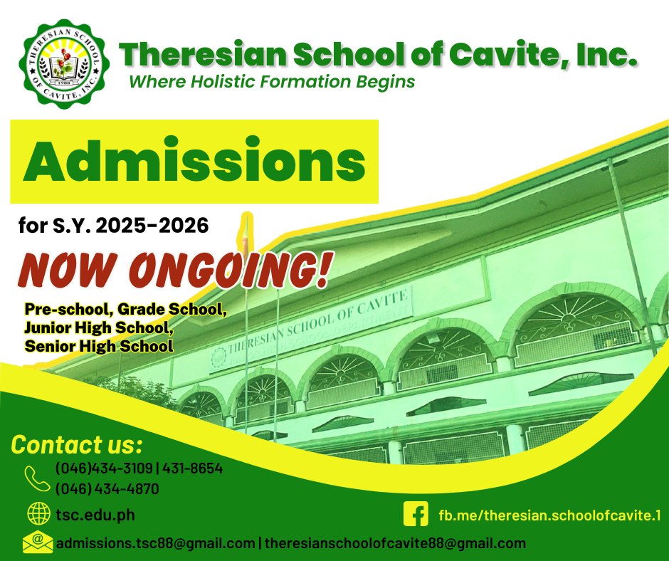 THERESIAN SCHOOL OF CAVITE INC. – Where Holistic Formation Begins